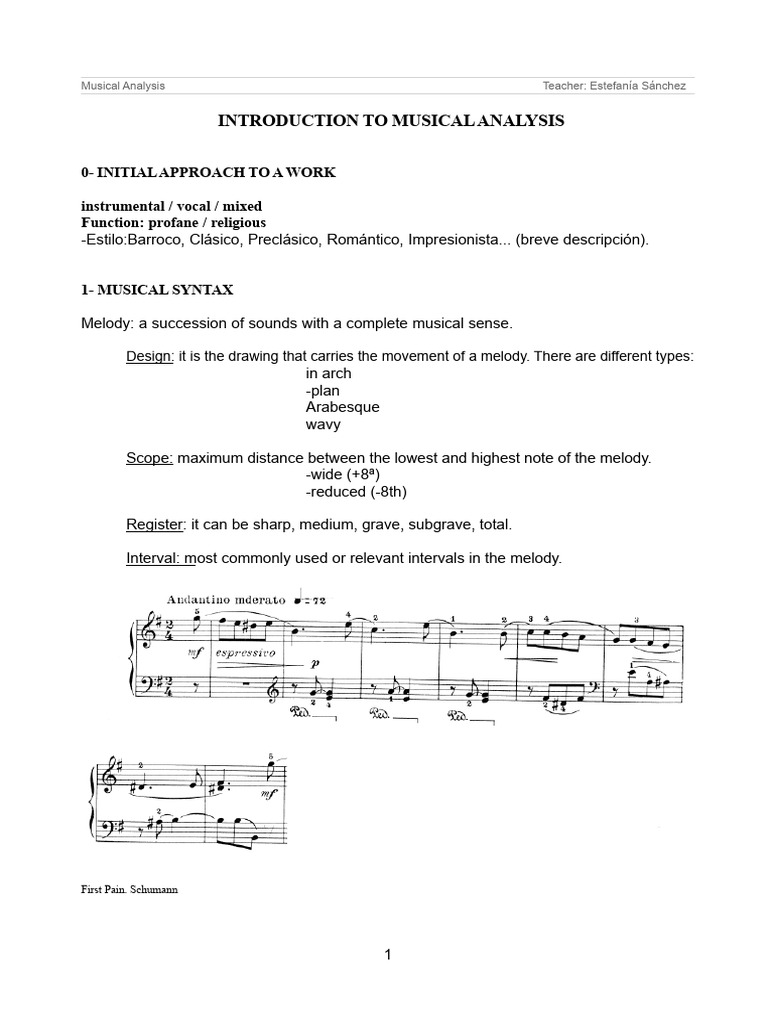 Introduction To Musical Analysis | PDF | Chord (Music) | Musical Techniques