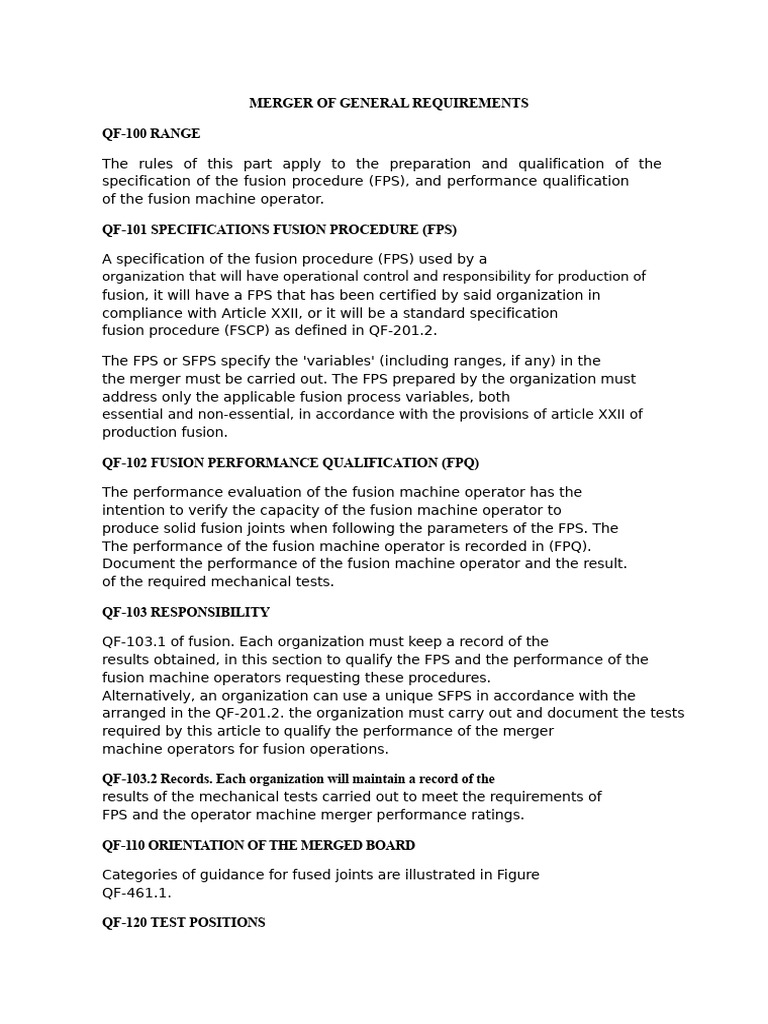 ASME IX - Plastic Fusing | PDF | Pipe (Fluid Conveyance) | Specification (Technical Standard)