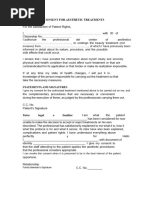 Appelbaum Criteria for Patient Capacity | PDF | Dementia | Medical ...