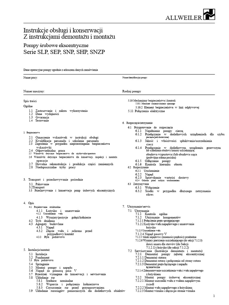 SLP, Sep, SNP, SHP, SNZP (GB) | PDF