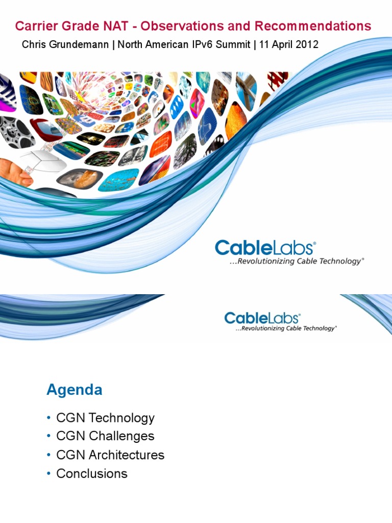 CGN Observations & Recommendations | PDF | I Pv6 | Ip Address