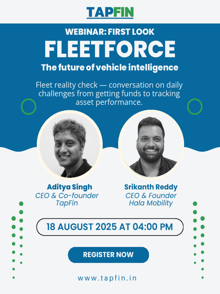 Online FleetForce Webinar TapFin | PDF