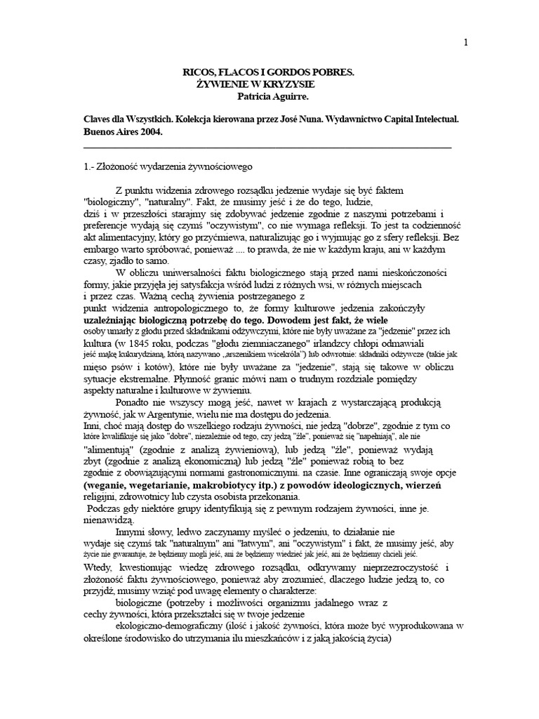 Patricia Aguirre Chude Grube Biedne-1-6 | PDF