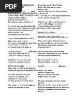 First Communion Hymn Suggestions | PDF | Eucharist | Mass (Liturgy)