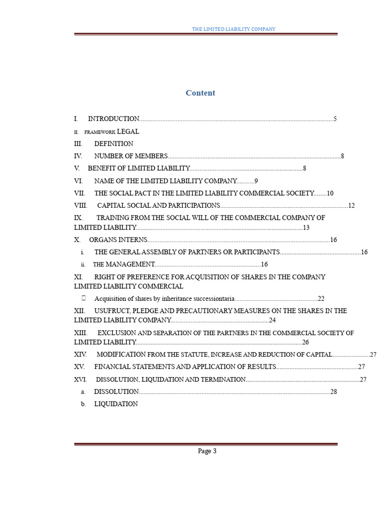 SRL Monograph CORRECTED | PDF | Limited Liability Company | Liquidation