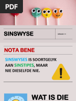 Afrikaans Sinsoorte | PDF