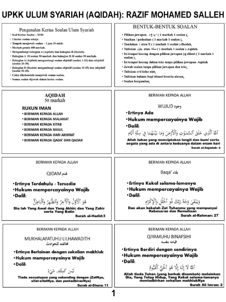 Bahan Ulum Syariah 2022-Compress | PDF