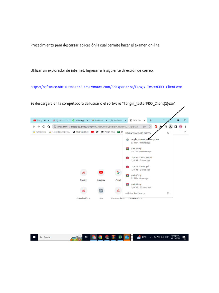Tutorial para Descargar Virtual Tester Pro | PDF
