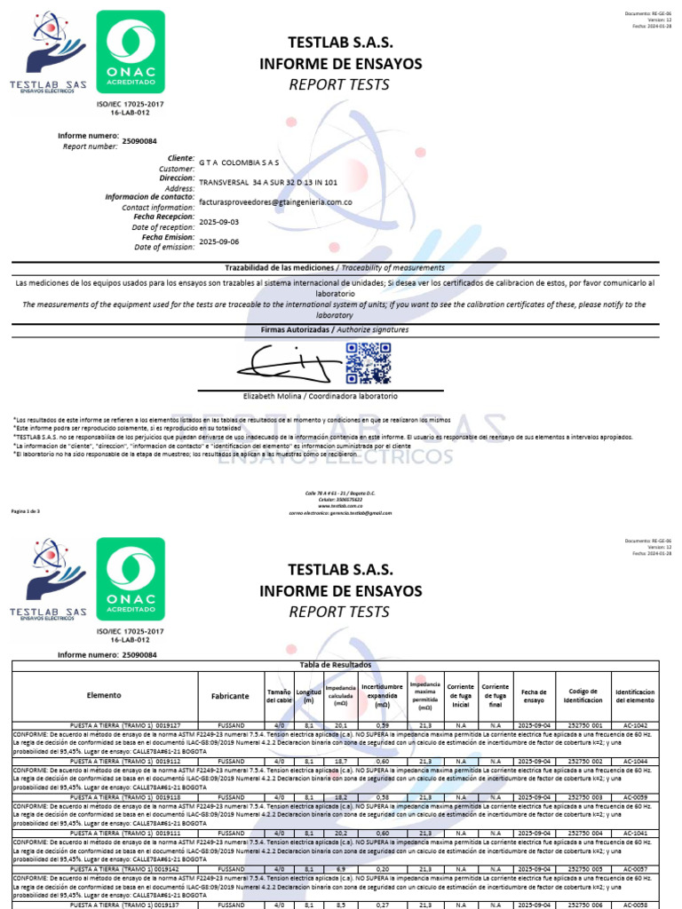 (Gta) 25090084 Instec | PDF | Impedancia eléctrica | Electromagnetismo