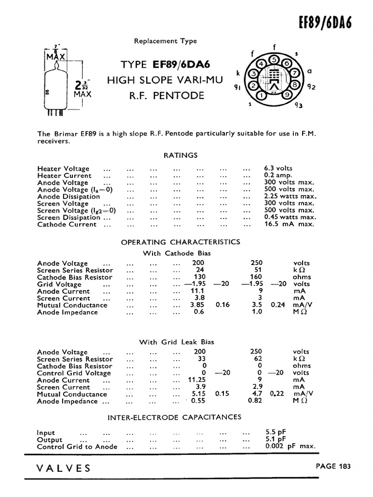 6da6 - EF89 | PDF
