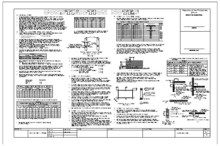 Structural Plan 1-Model | PDF