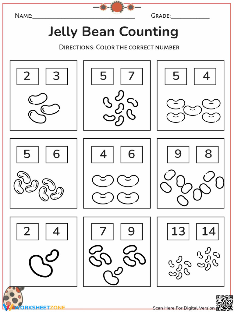 Jelly Bean Counting | PDF