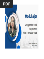 Modul Ajar Pengenalan Fungsi Linear | PDF