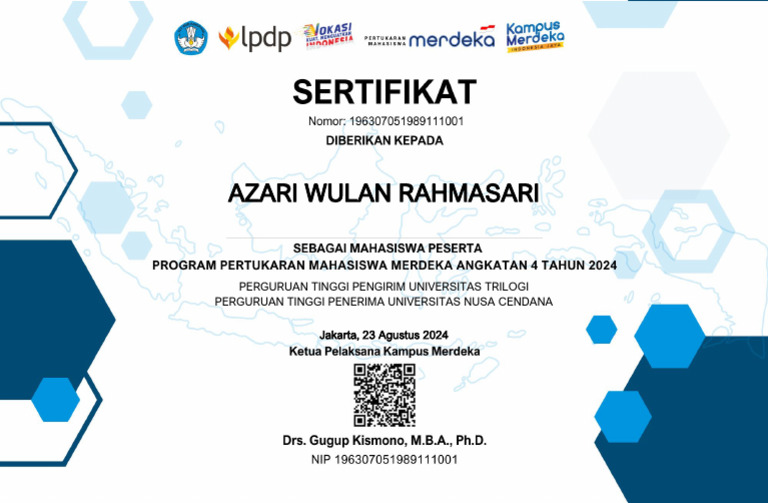 sertifikat PMM | PDF