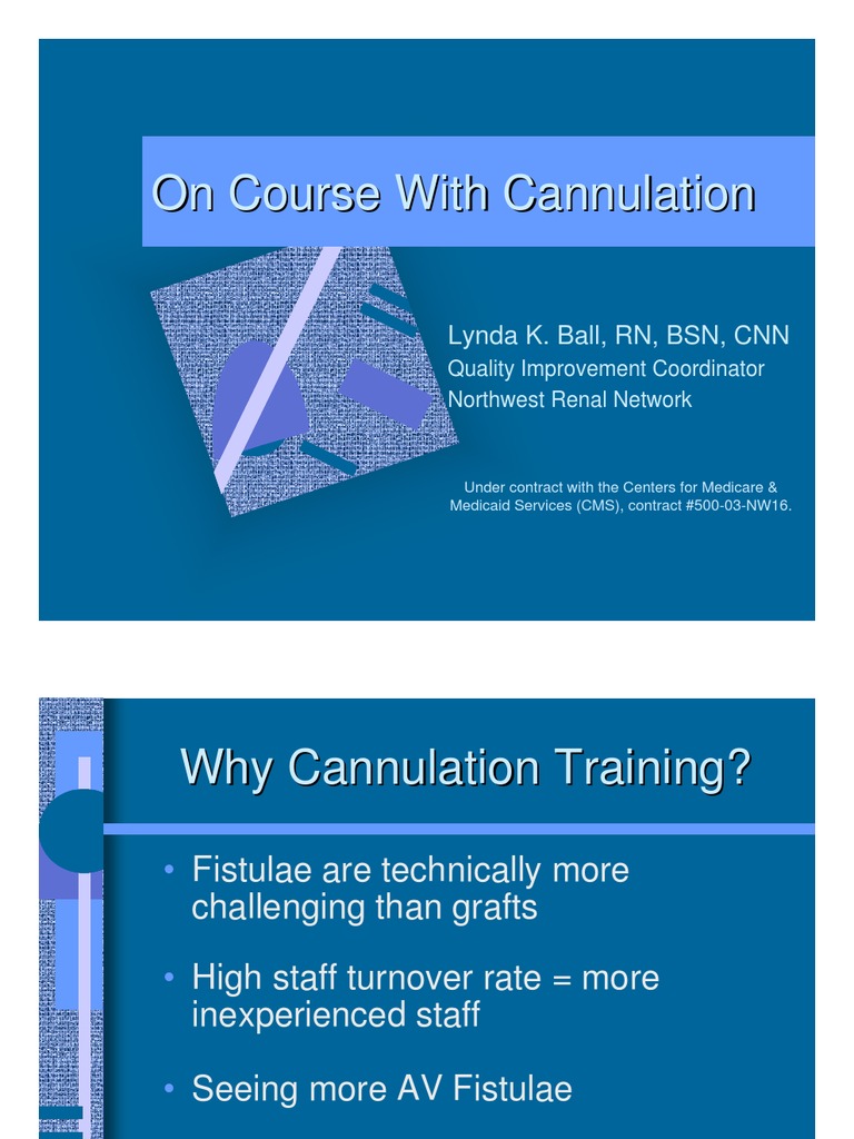 On Course With Cannulation | PDF | Diseases And Disorders | Medical ...