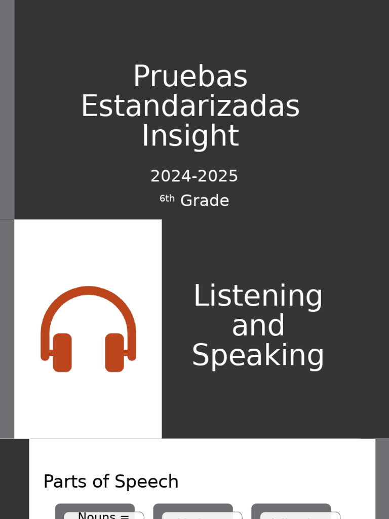 6th Grade Language Arts Insights 2024-2025 | PDF | Part Of Speech ...