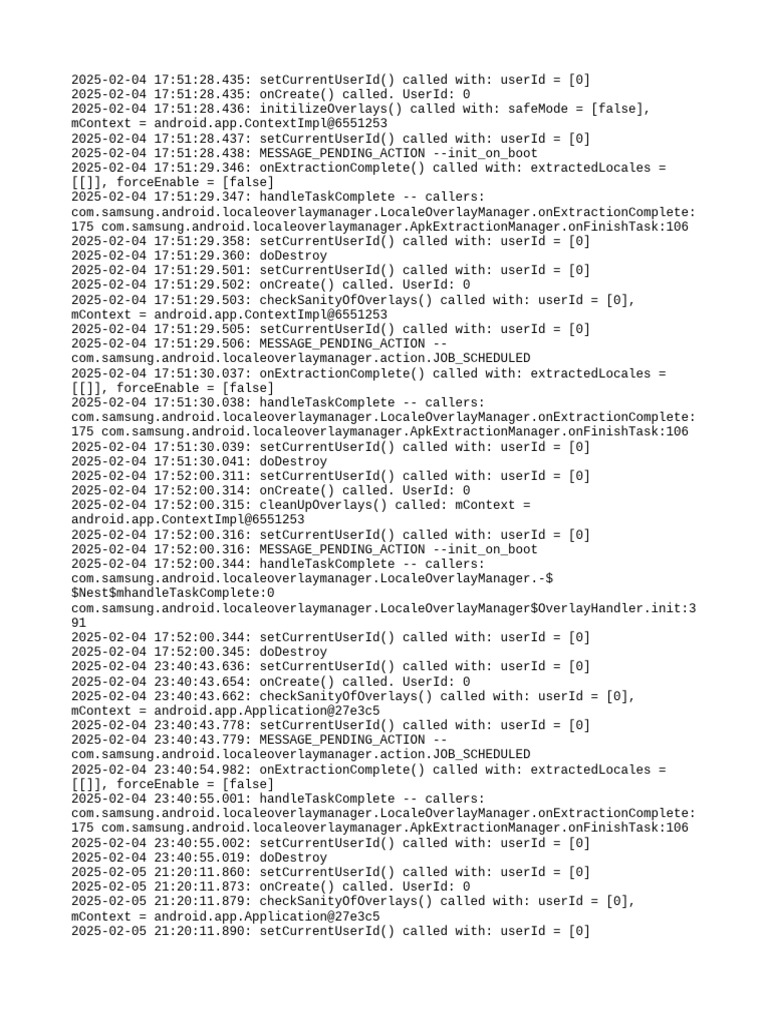 Lom Log | PDF | Android (Robot) | Smart Devices