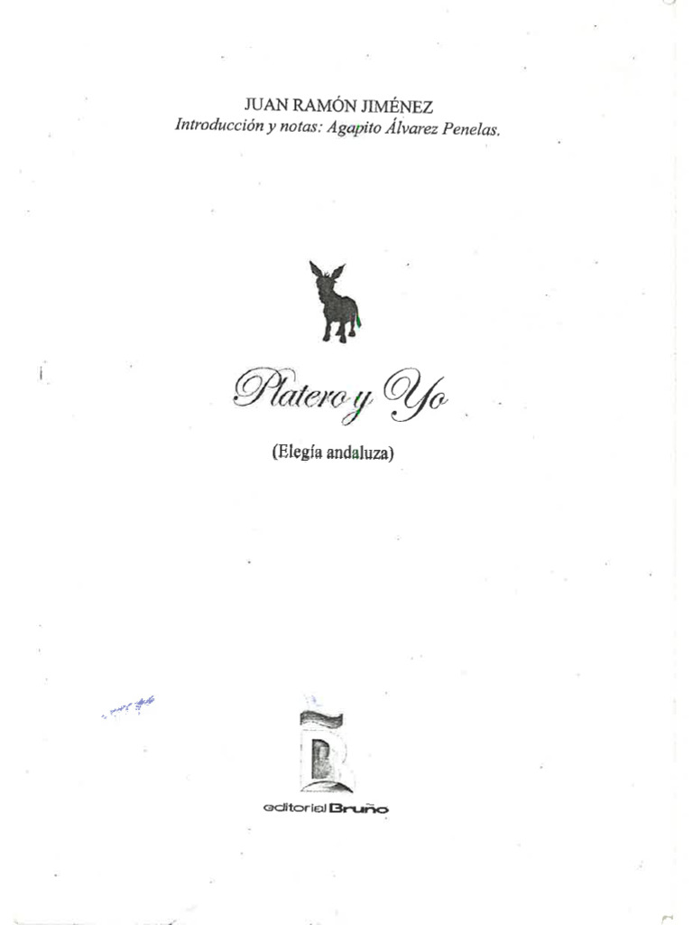 Platero y Yo - Bruño - A5 | PDF