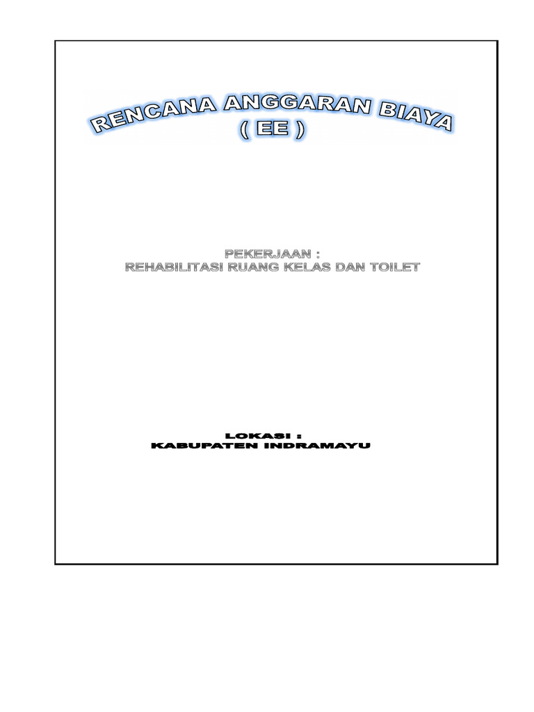 Rab R. Kelas Dan WC | PDF