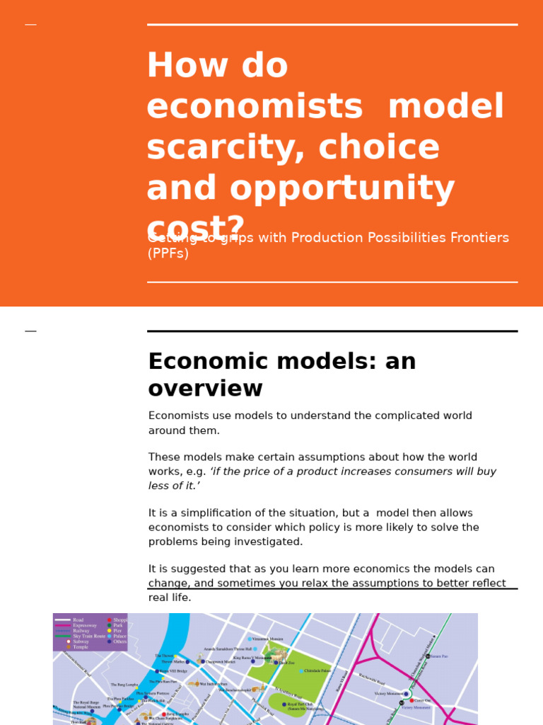 Understanding PPFs: Scarcity and Choice | PDF | Economics | Opportunity ...