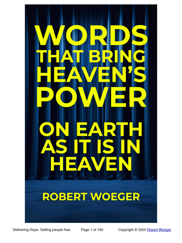 Heaven's Power Through Your Words | PDF | Abraham | Religious Belief ...