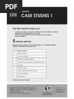 Harvard Case Study Format For Write-Up | PDF | Case Study | Information