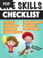 Independent Living Skills Checklist | PDF | Dishwasher | Meal