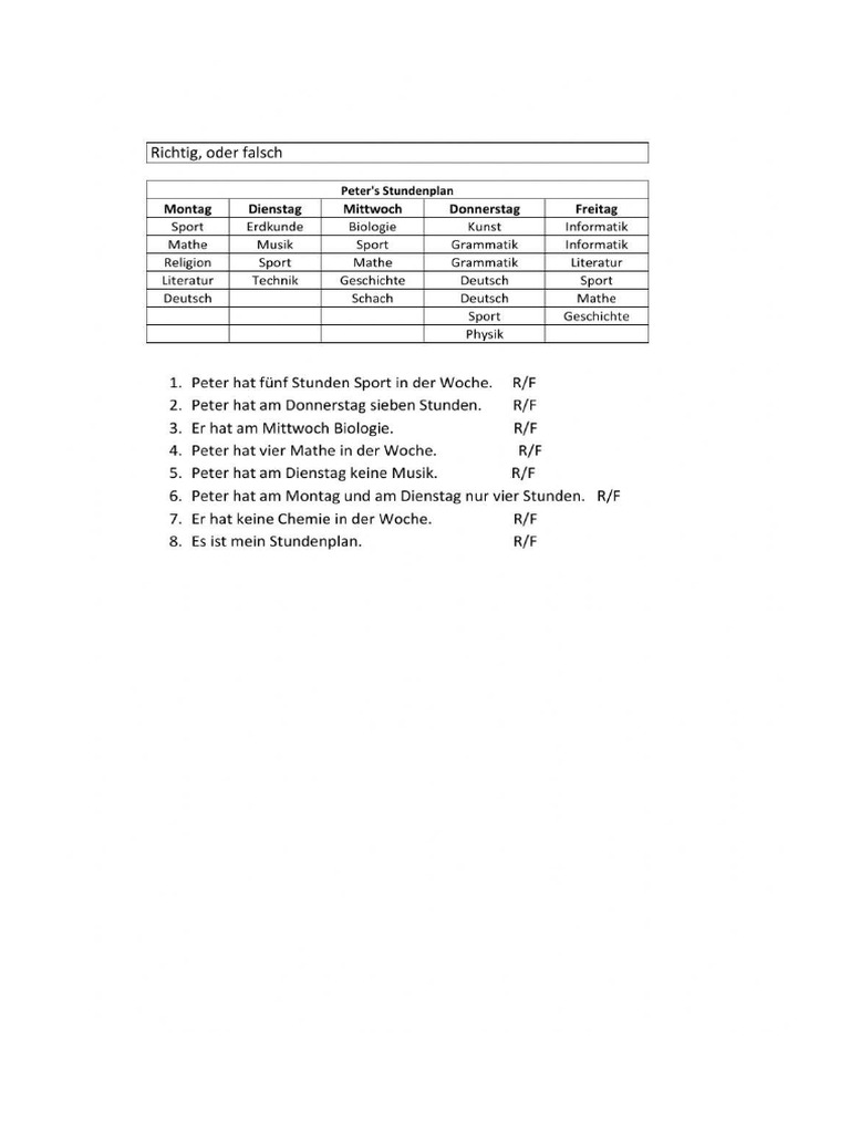 7EF Worksheets | PDF