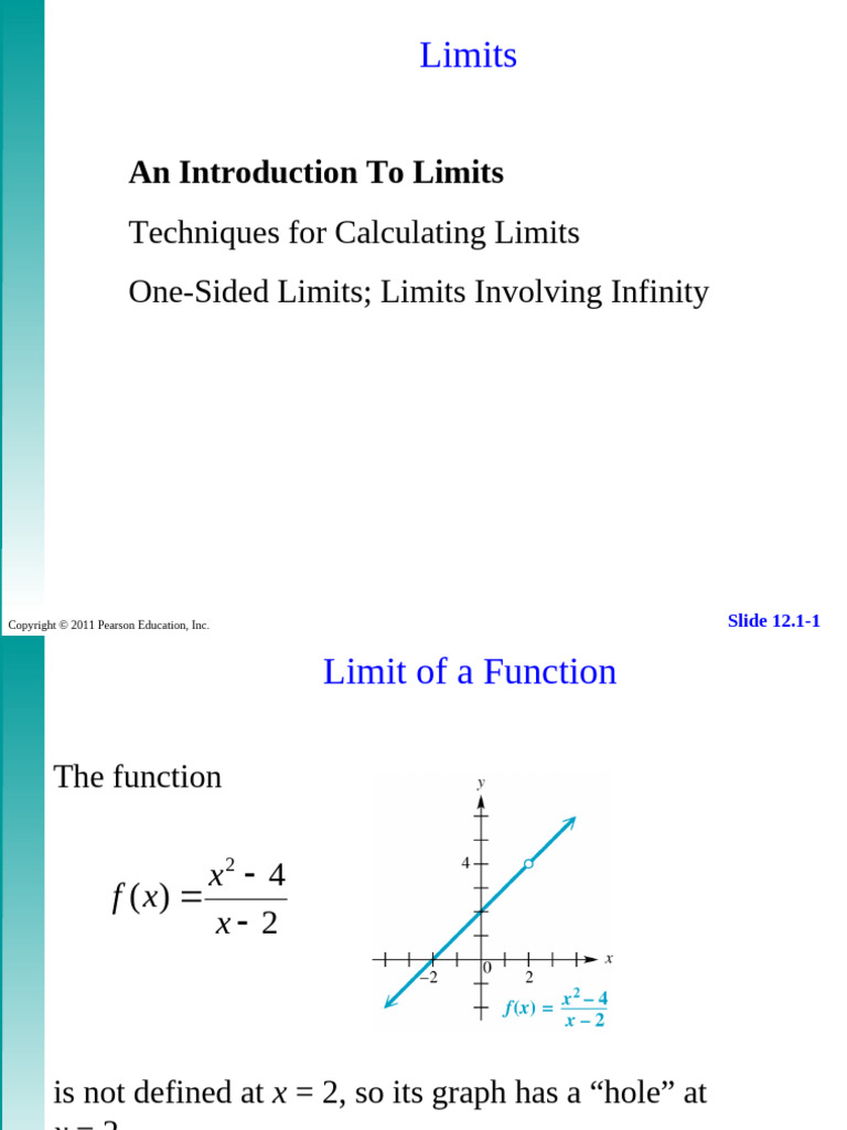 Understanding Limits in Calculus | PDF | Limit (Mathematics) | Function ...