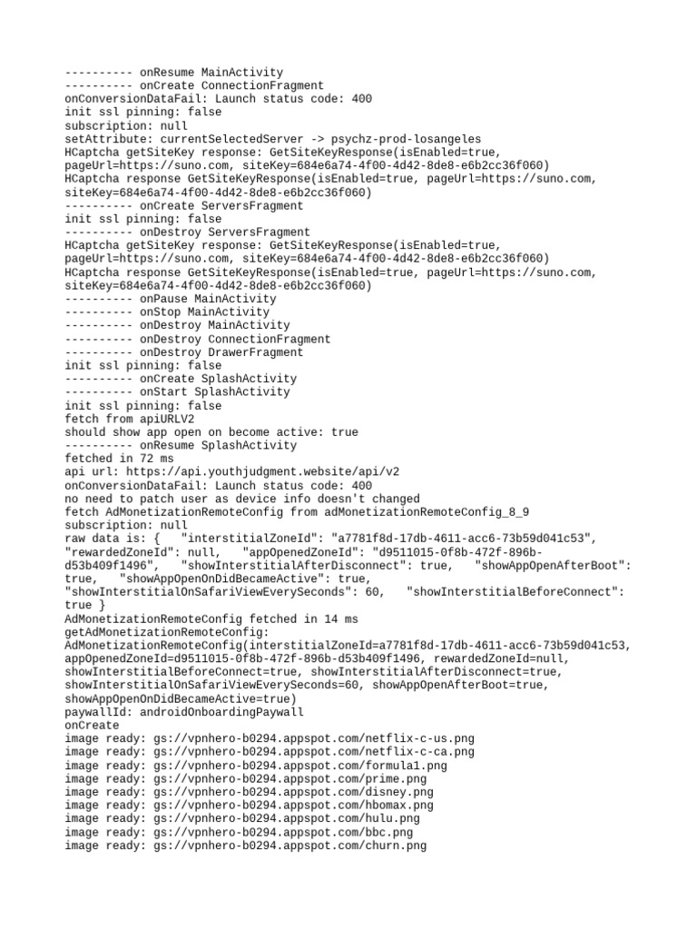 App Lifecycle and HCaptcha Integration | PDF | Computing | Software
