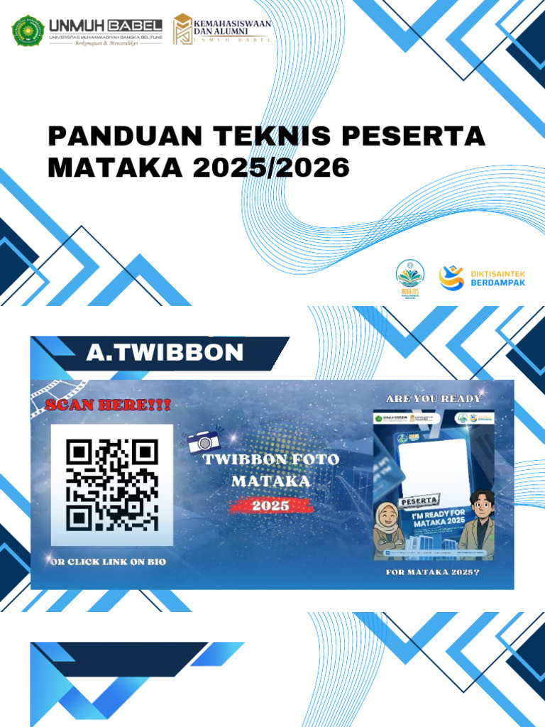 Panduan Teknis Peserta Mataka 2025/2026 | PDF
