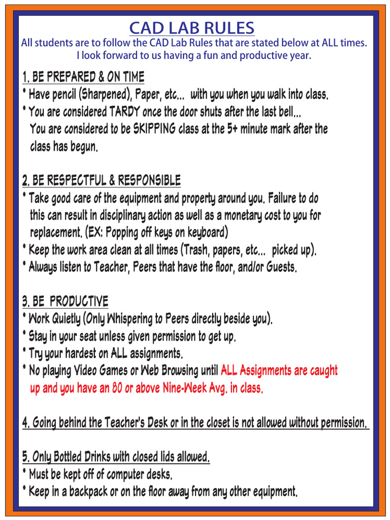 Cadlab Rules25 26 | PDF