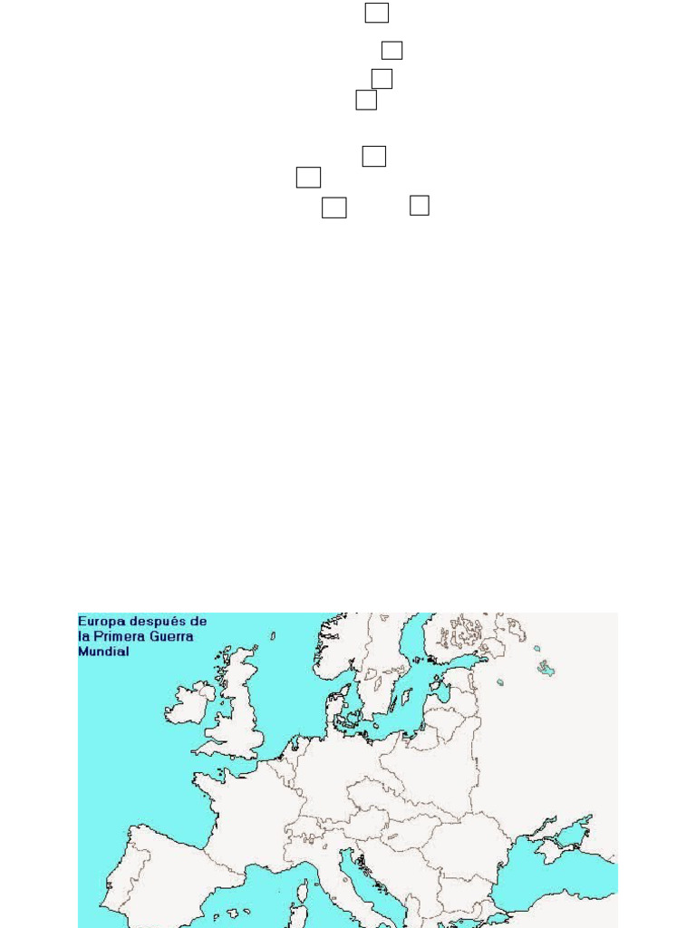 Mapa Europa 1919 | PDF