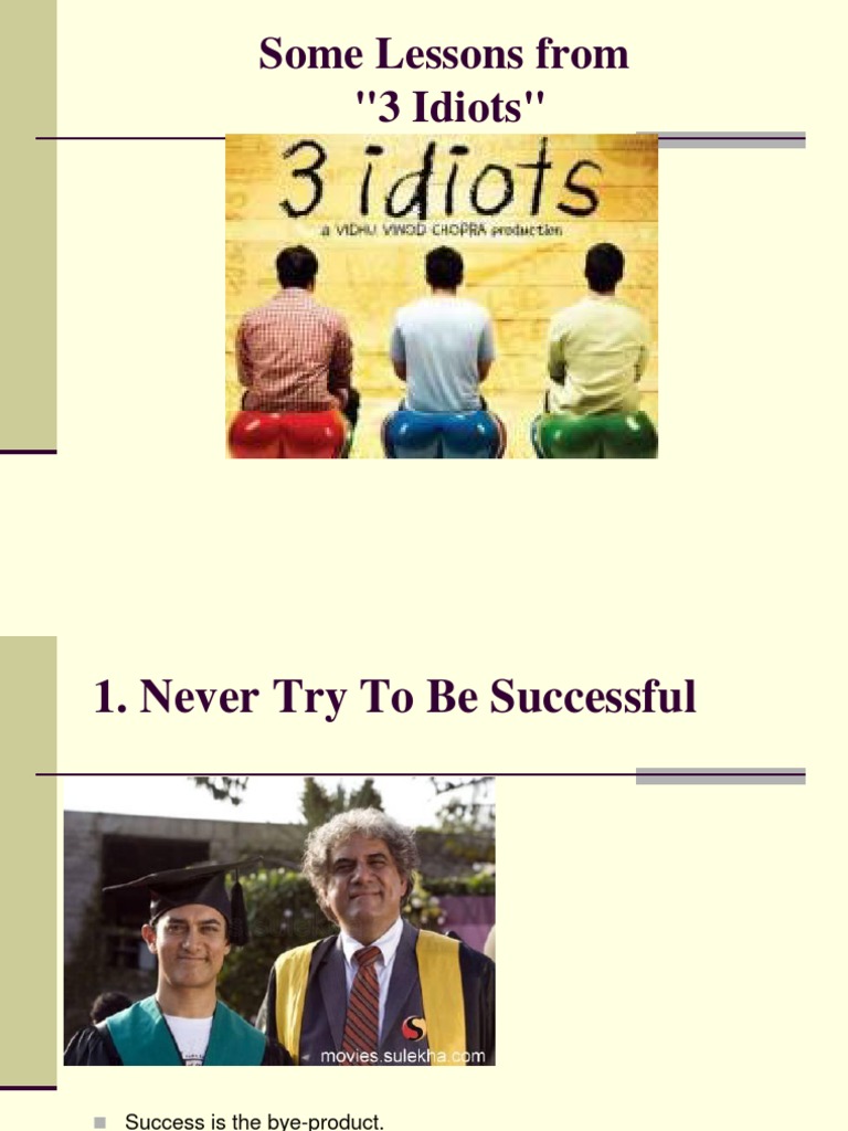 3 Idiots Final | PDF | Leadership | Cognitive Science