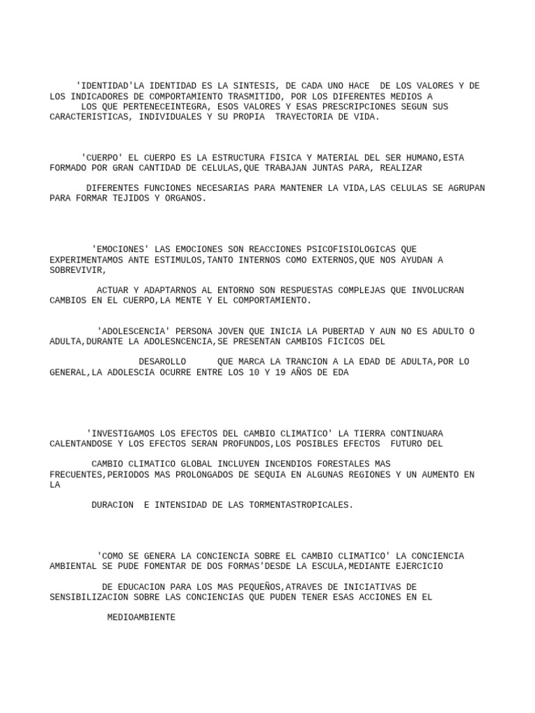 Tarea de Ciencias Siales y Mas | PDF | Vida | Comportamiento