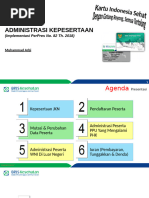 BPJS Kesehatan - Administrasi Kepesertaan PPU BU | PDF