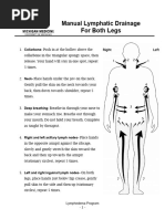 Lymphatic Reset Printable PDF | PDF | Lymph | Musculoskeletal System