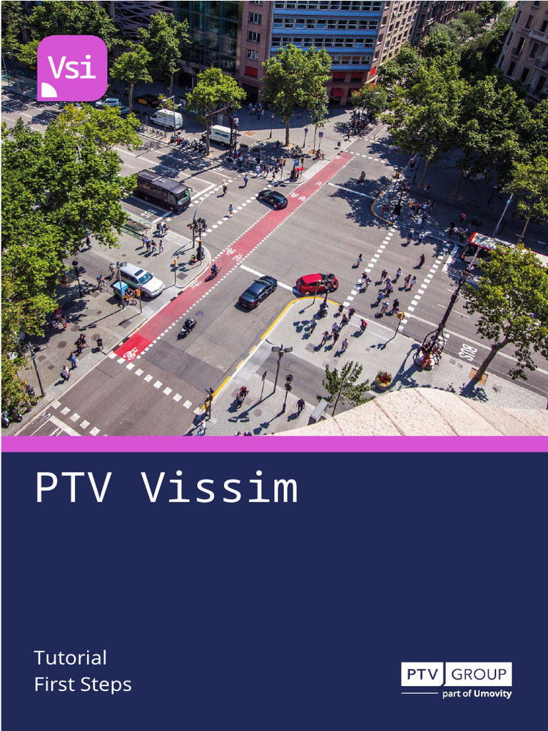 PTV Vissim - First Steps ENG | PDF | Traffic