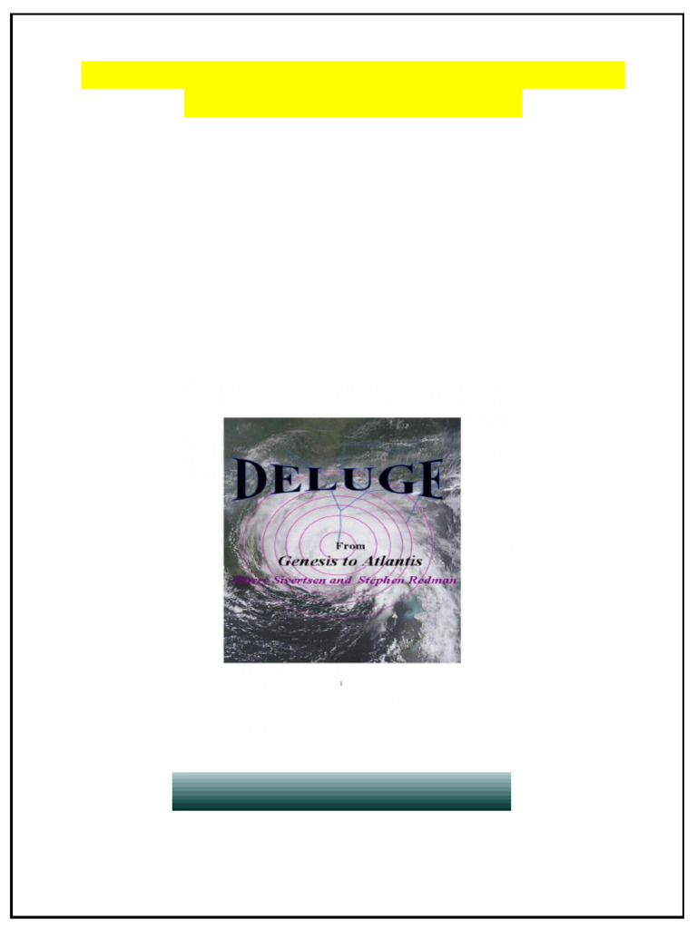 Deluge From Genesis To Atlantis 2019 Docx Harry Sivertsen Full Chapters Instanly | PDF | Noah's ...