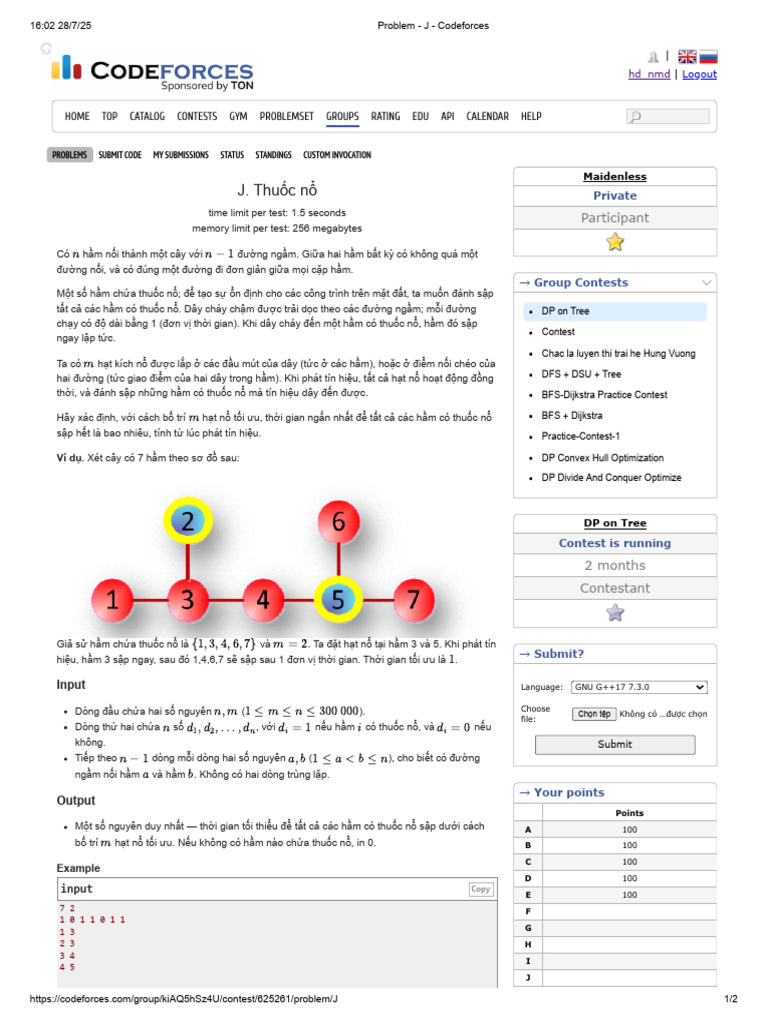 Problem - J - Codeforces | PDF
