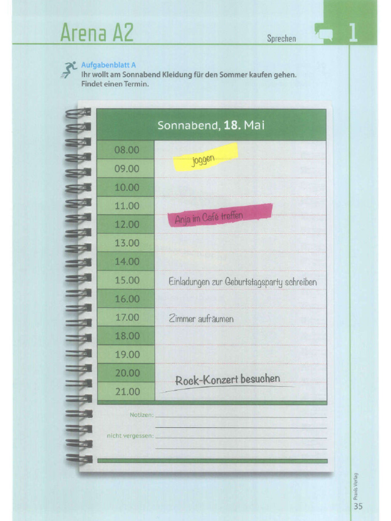 A2 Sprechen Teil 3 | PDF