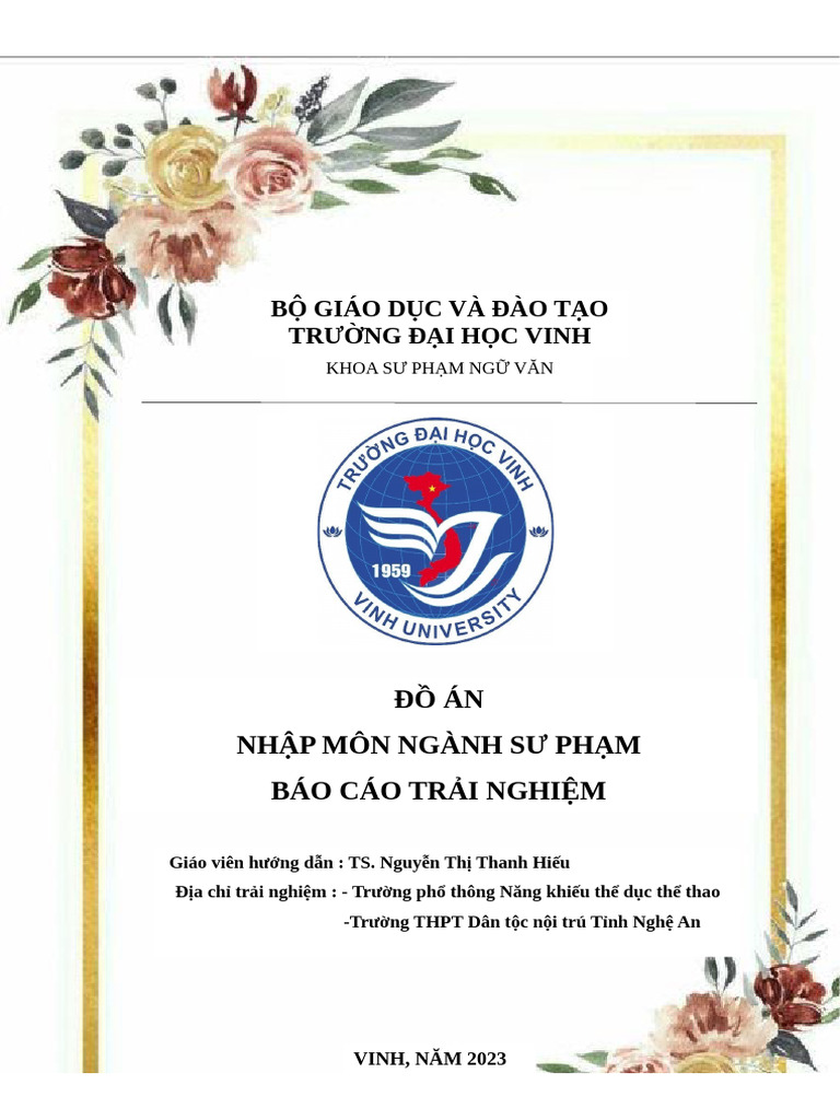 Báo Cáo Bản Word Nhập Môn 2 | PDF