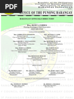 Barangay Directory | PDF