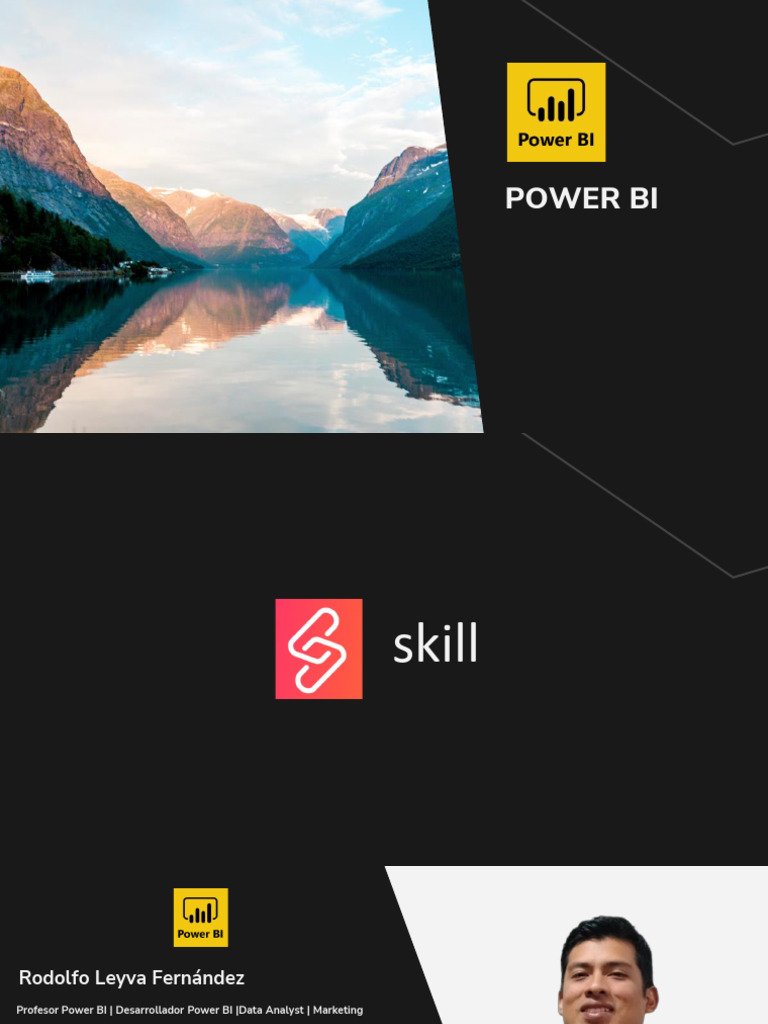 Clases Skill Power BI - Sesión 1 - Prof Leyva | PDF | Inteligencia de ...