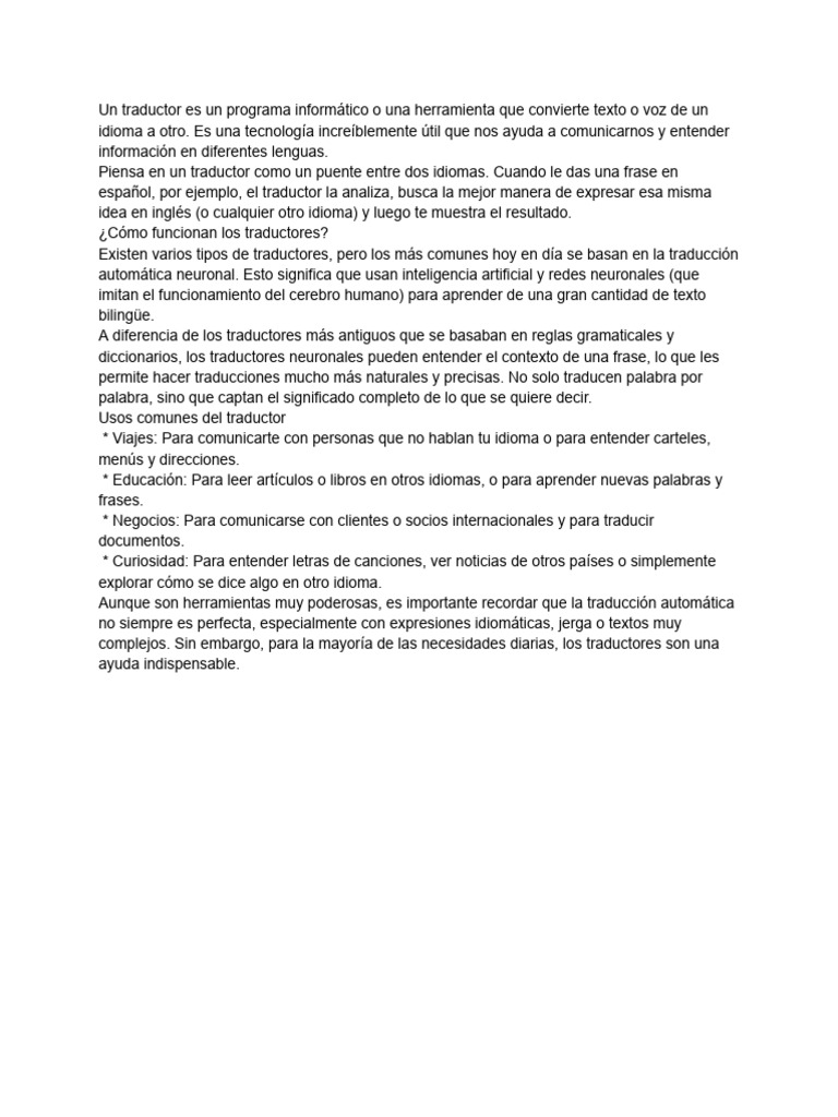 Traducir | PDF