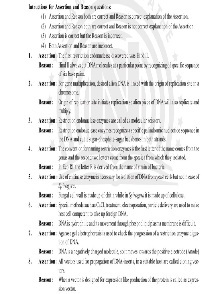 Botany Work Sheet | PDF