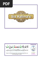 6 Kalimas (English) | PDF | Prophets And Messengers In Islam | Theology