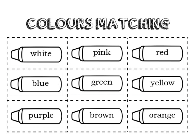 Colours Mini Book | PDF