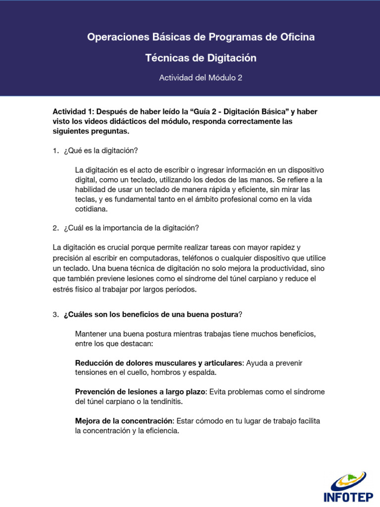 Actividad 2 - Módulo 2 | PDF