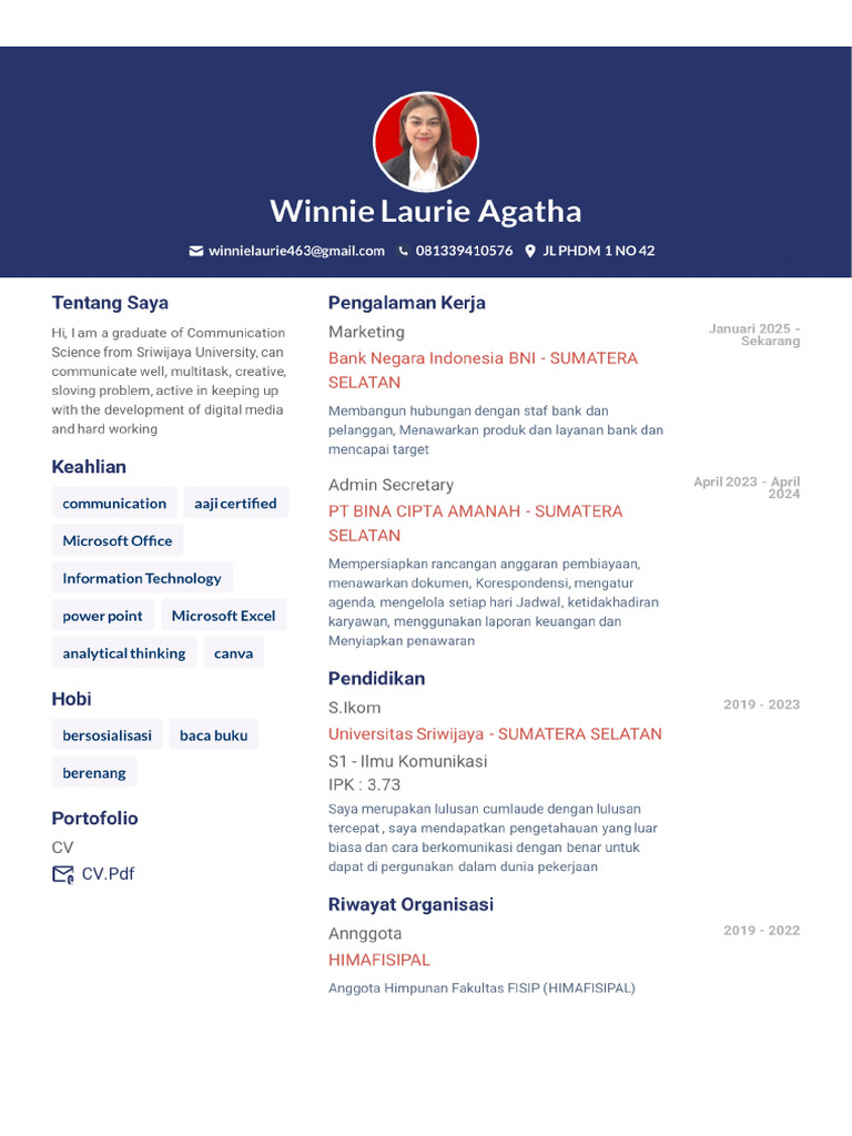 Winnie-Laurie Agatha | PDF